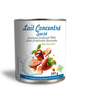 Lait condensé sucré 397 g – Noroit Distribution